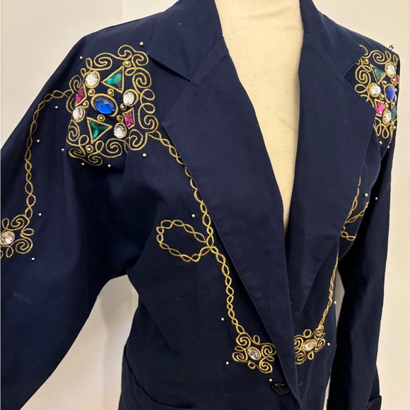 Jackets & Coats | Vintage Bejeweled Blazer | Poshmark